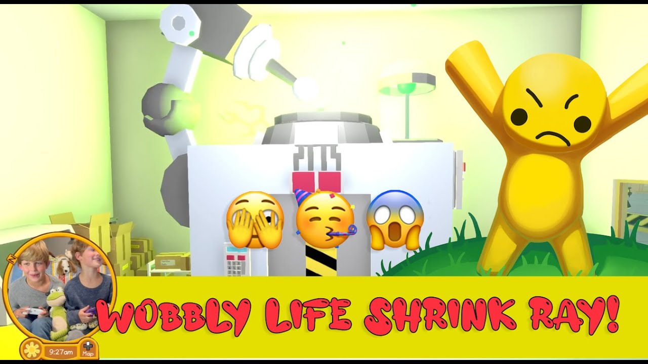 Shrinking Adventures: Dad and Sons Explore the Secret Lab in WOBBLY ...