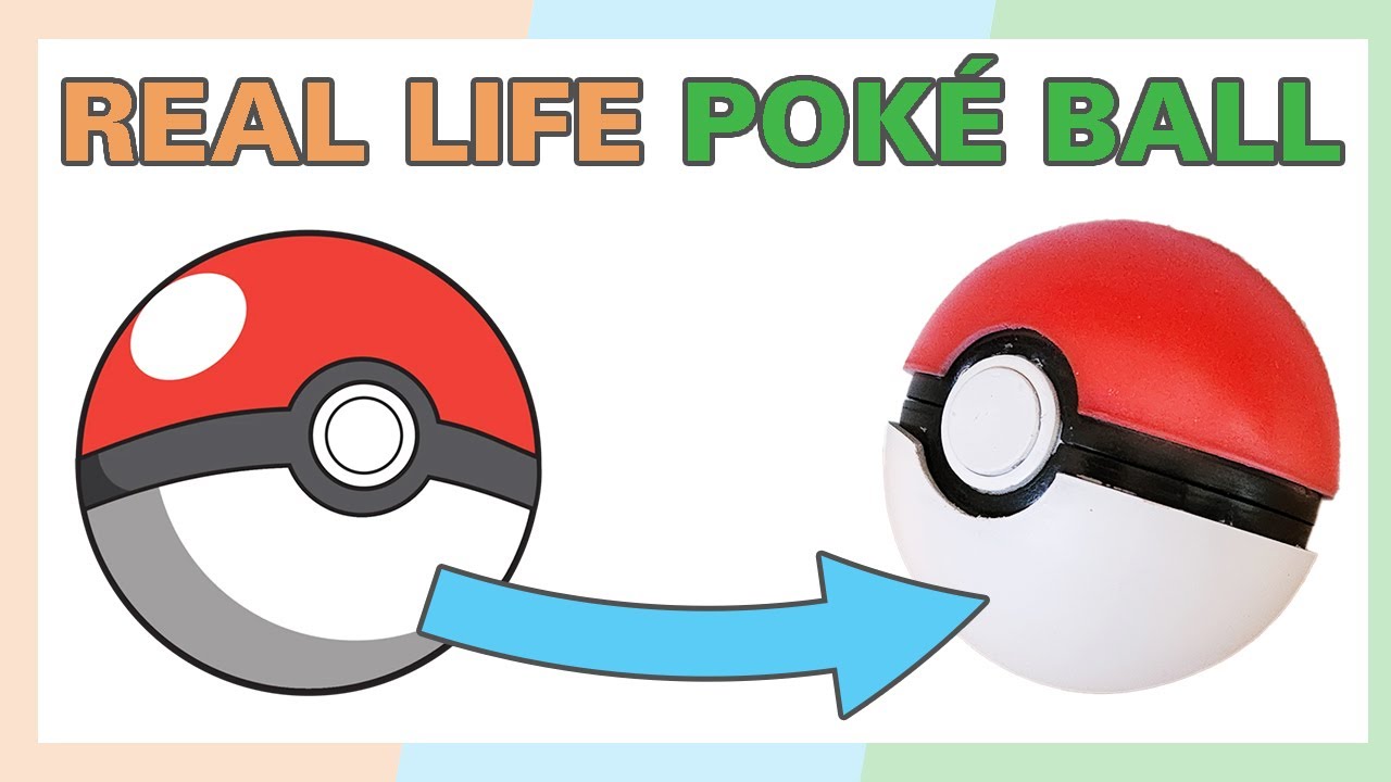 Creating a Real Life Poké Ball - 3D Printing - YouTube