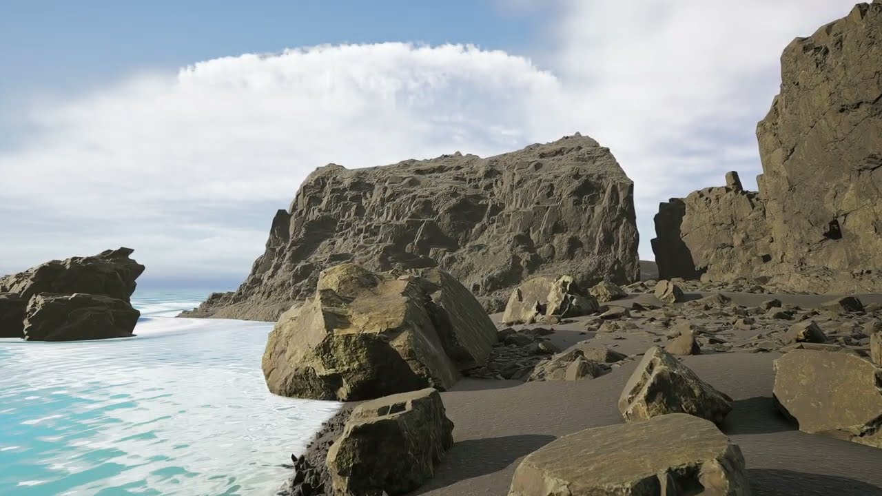 Nordic Beach Environment| Unreal Engine 5 - YouTube