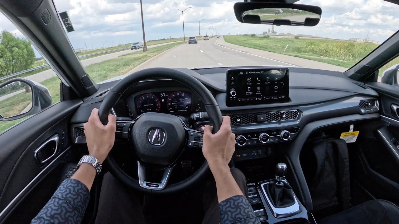 2025 Acura Integra A-Spec Tech (6-Speed Manual) - POV Driving ...