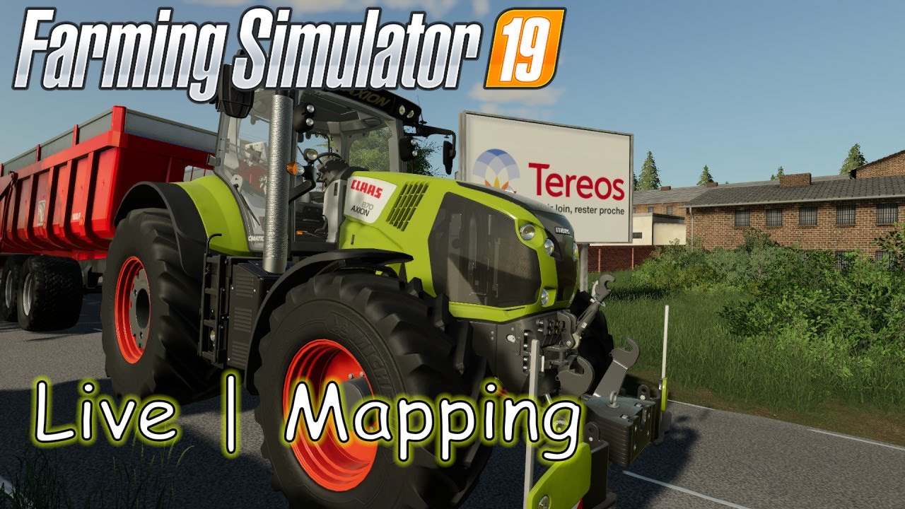 FS19 - Live Mapping | Quelques avancements .... Farming - YouTube