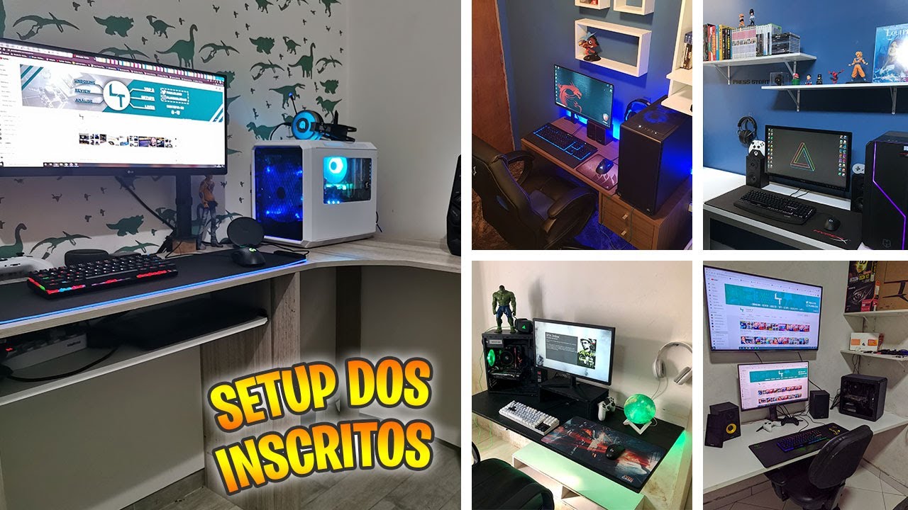SETUPs cada vez mais BONITOS - Setup dos inscritos - YouTube