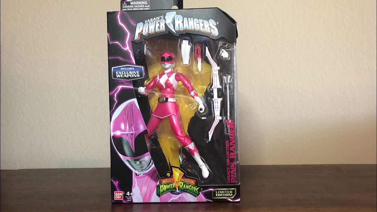 Mighty Morphin Power Rangers: Pink Ranger Unboxing - YouTube