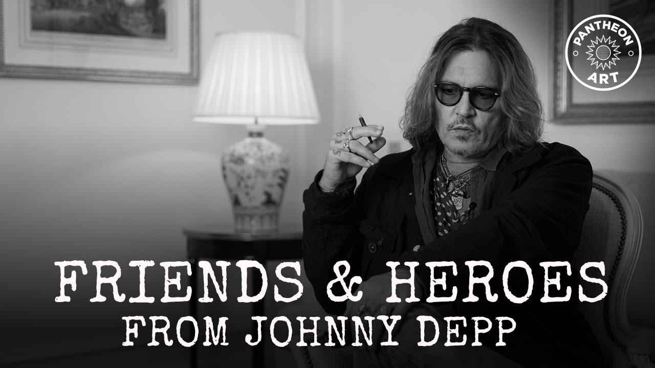 Friends & Heroes x Johnny Depp | Pantheon Art - YouTube