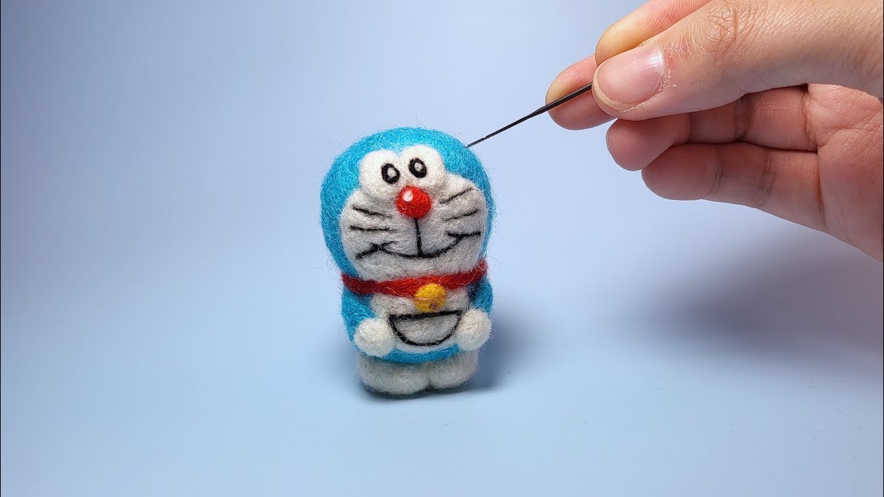 파란 고양이 도라에몽 만들기🐱Making Doraemon figures - YouTube