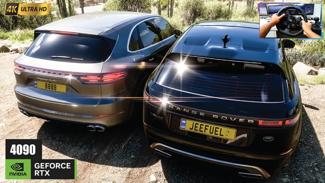 Forza Horizon 5 RTX 4090 Gameplay | Offroad Convoy | Range Rover Velar ...