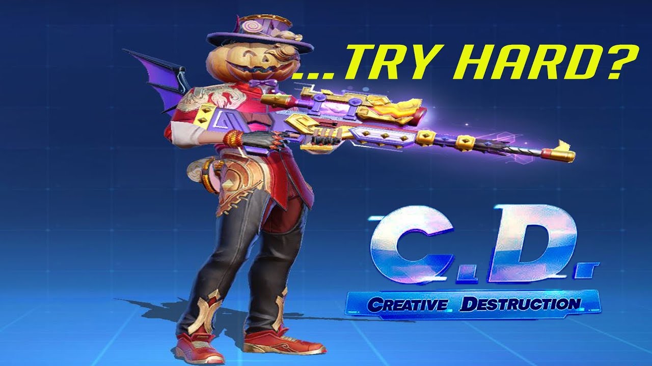 TRY HARD WIN FROM BEGINNING TO END! (Creative Destruction) - YouTube