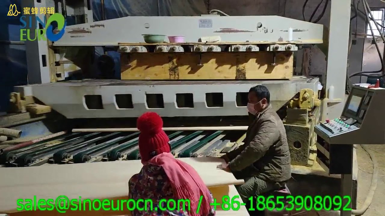 Recon veneer slicer, nature wood log slicing machine with high quality ...