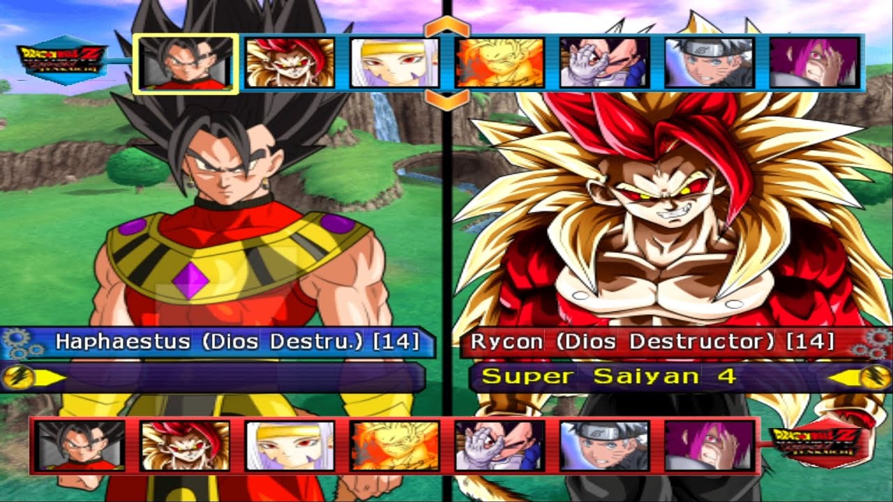 SAIYANS DIOSES DESTRUCTORES | HAPHAESTUS TEAM vs RYCON SSJ4 TEAM ...