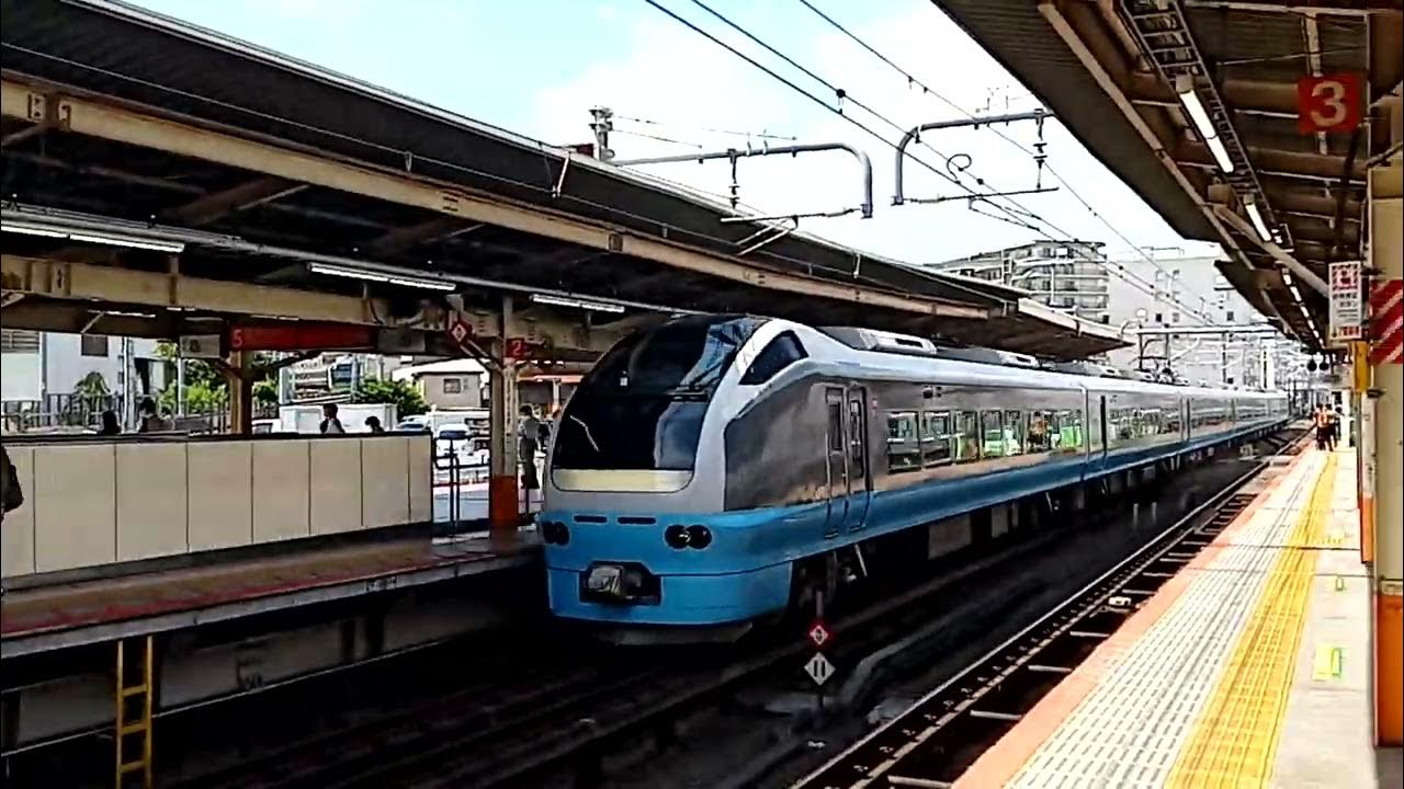 E653系水カツK71編成横浜駅発車シーン - YouTube