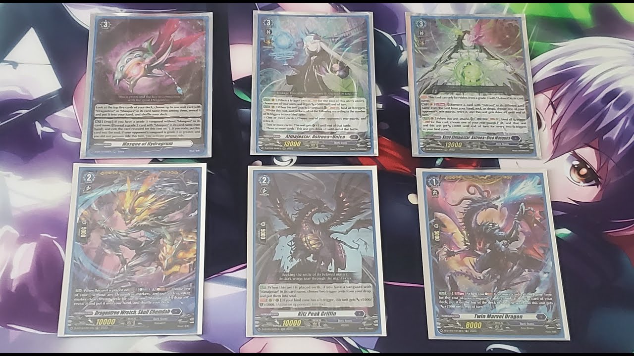 Cardfight!! Vanguard: Xeno Almajestar, Astroea=Bico Masques (Standard ...