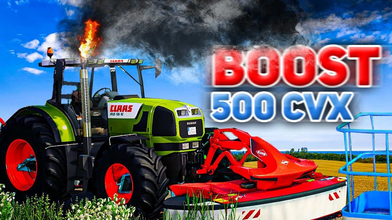 BOOST DE PUISSANCE ? Claas Atles & Nacelle ! (Farming Simulator 19 ...