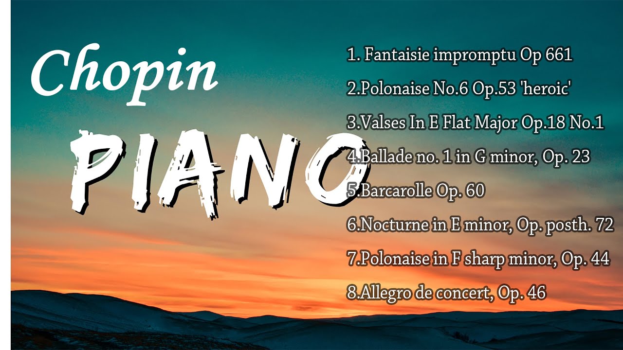 Chopin : Classical Masterpieces / Classical Piano Music - YouTube