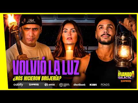 ¡VOLVIÓ LA LUZ! | ¿QUÉ PASÓ AYER EN EL ESTUDIO?… ¿NOS HICIERON BRUJERÍA?| #LAMANADAGALÁCTICA