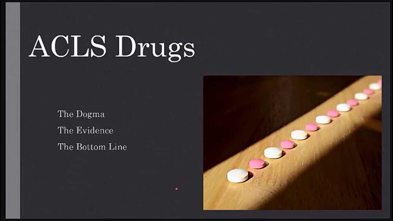 ACLS Drug Review - YouTube