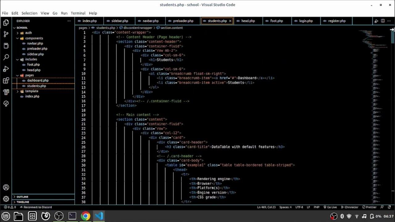Season 6 (Template Admin LTE | PHP | MySql) - YouTube