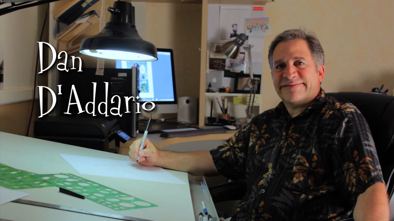 Dan D'Addario - Caricature Artist and Illustrator - YouTube