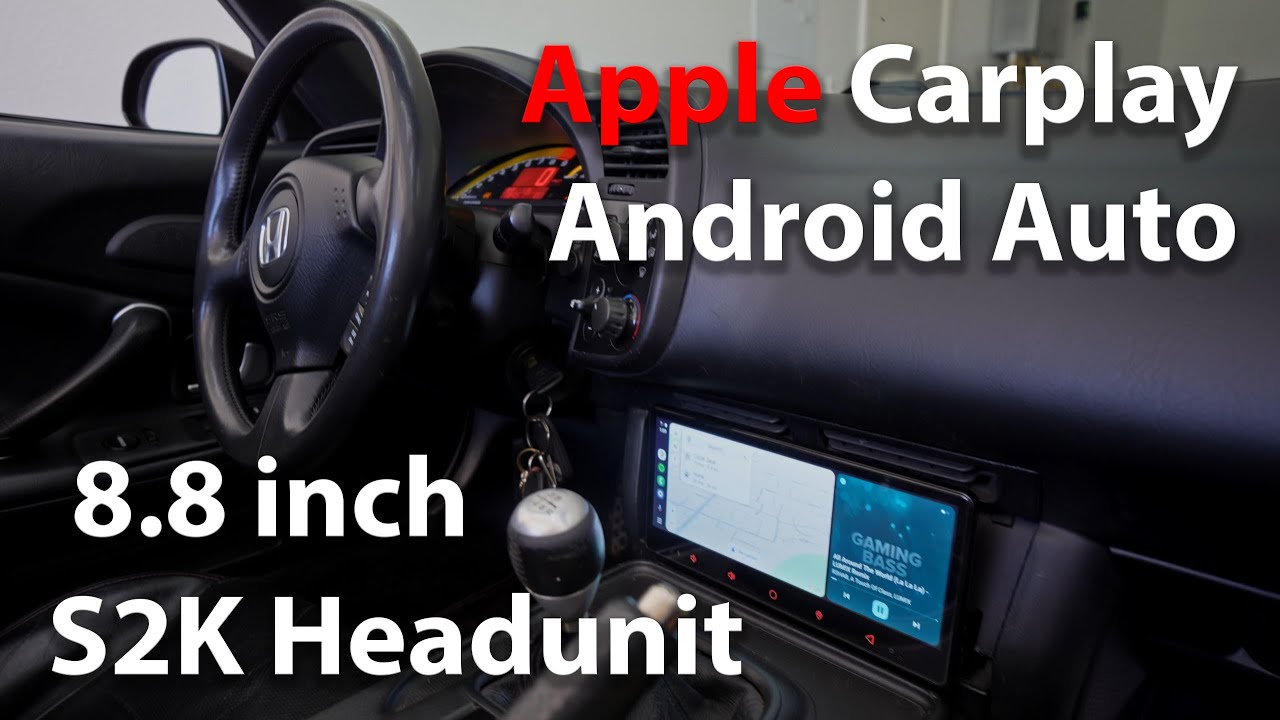 Retaining Center Vents S2000 Carplay Head unit Install / Overview | 8.9 ...