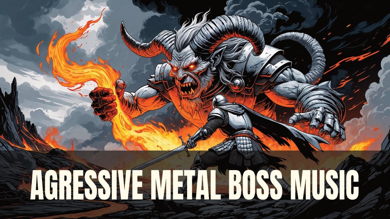 Aggressive Metal Boss Music Playlist For Gaming/Workout/Motivation ...