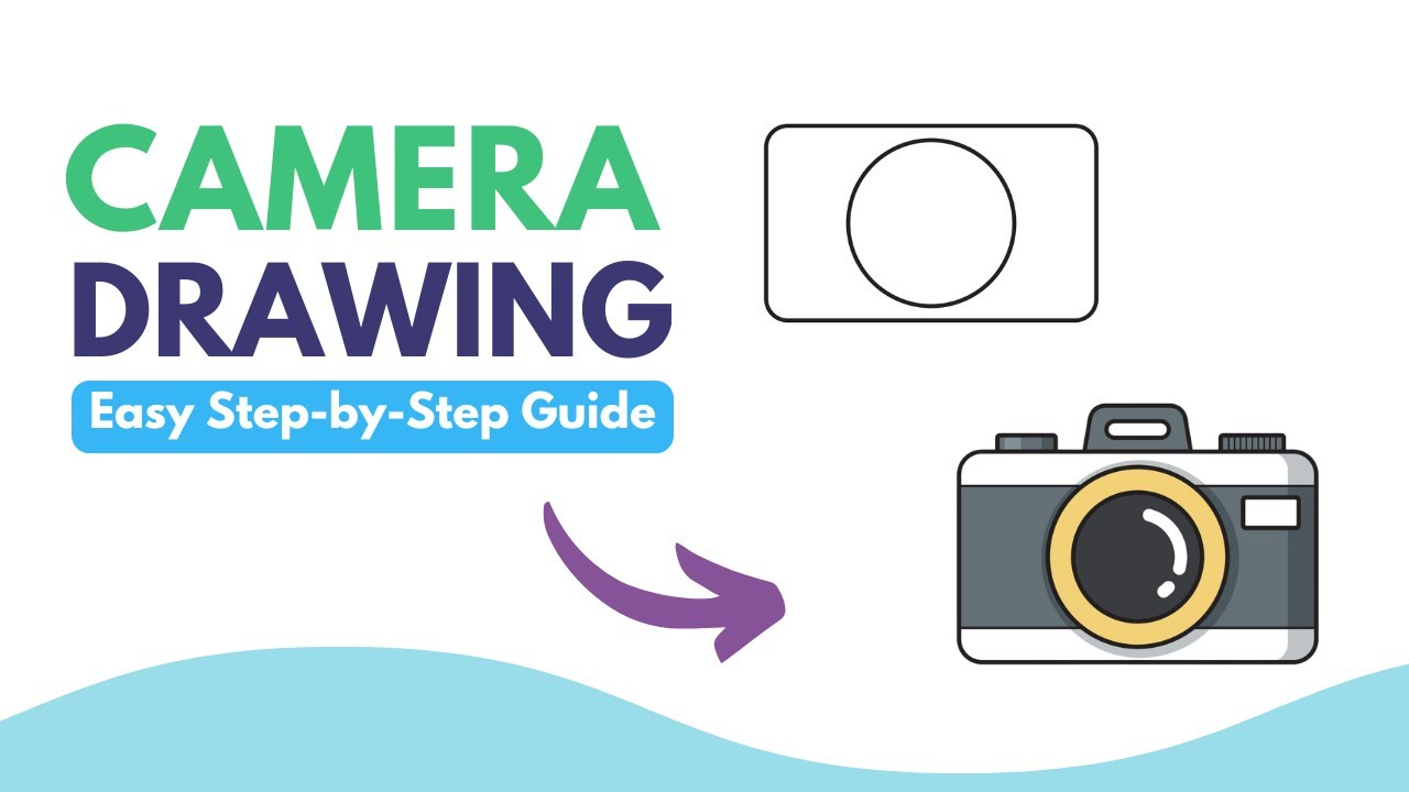 📸 How to Draw a Camera – Step by Step! - YouTube