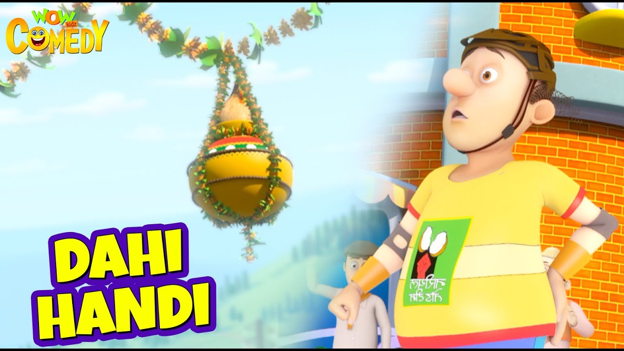 Dahi Handi | Cartoons for Kids | Best Of Chacha Bhatija Comedy | #spot ...