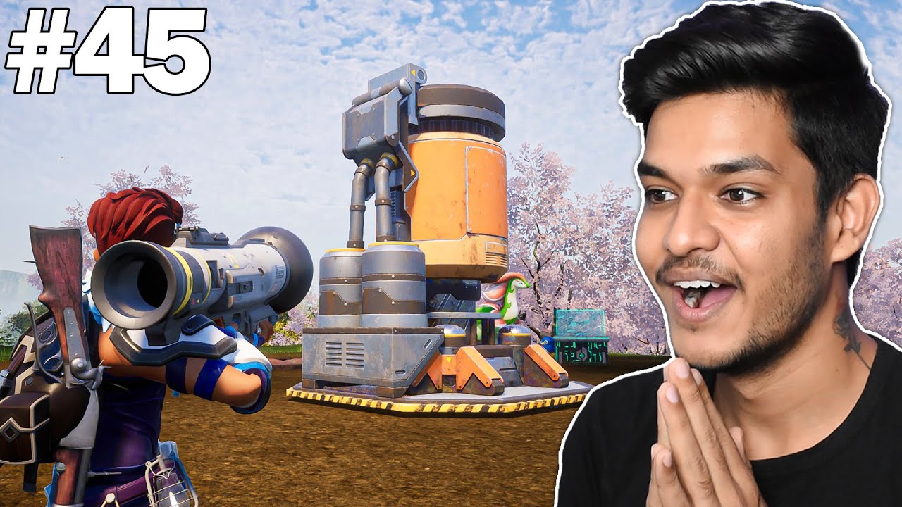 Building Crude Oil Extractor Pal World Gameplay #45 - YouTube