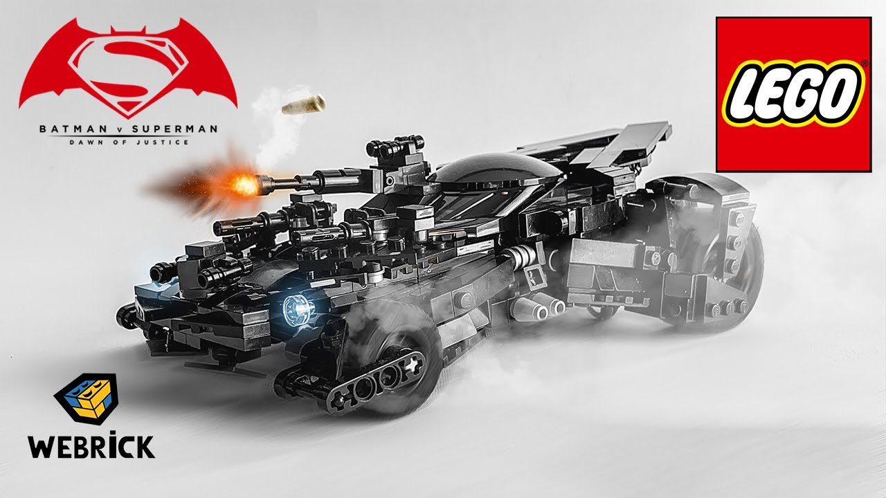 Batman v Superman Batmobile V2 - combat mode, two seats, new guns ...