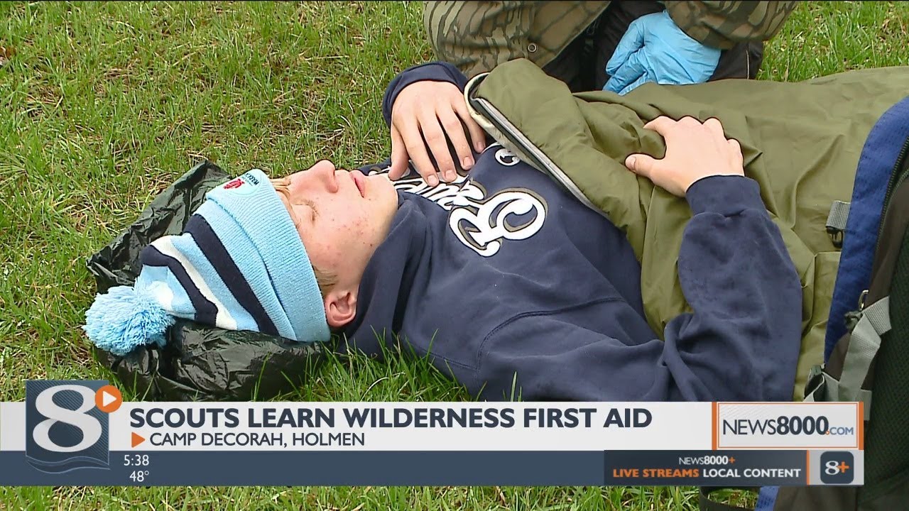 Scouts Learn Wilderness First Aid - YouTube