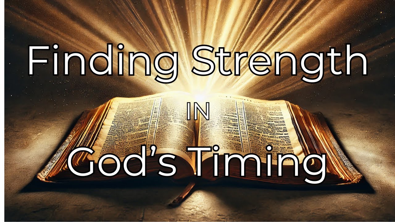 God's Timing Is Perfect - Here's Why - YouTube
