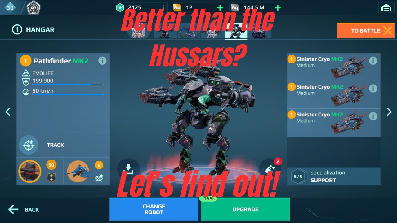 My new favorite Pathfinder build! | War Robots Gameplay - YouTube