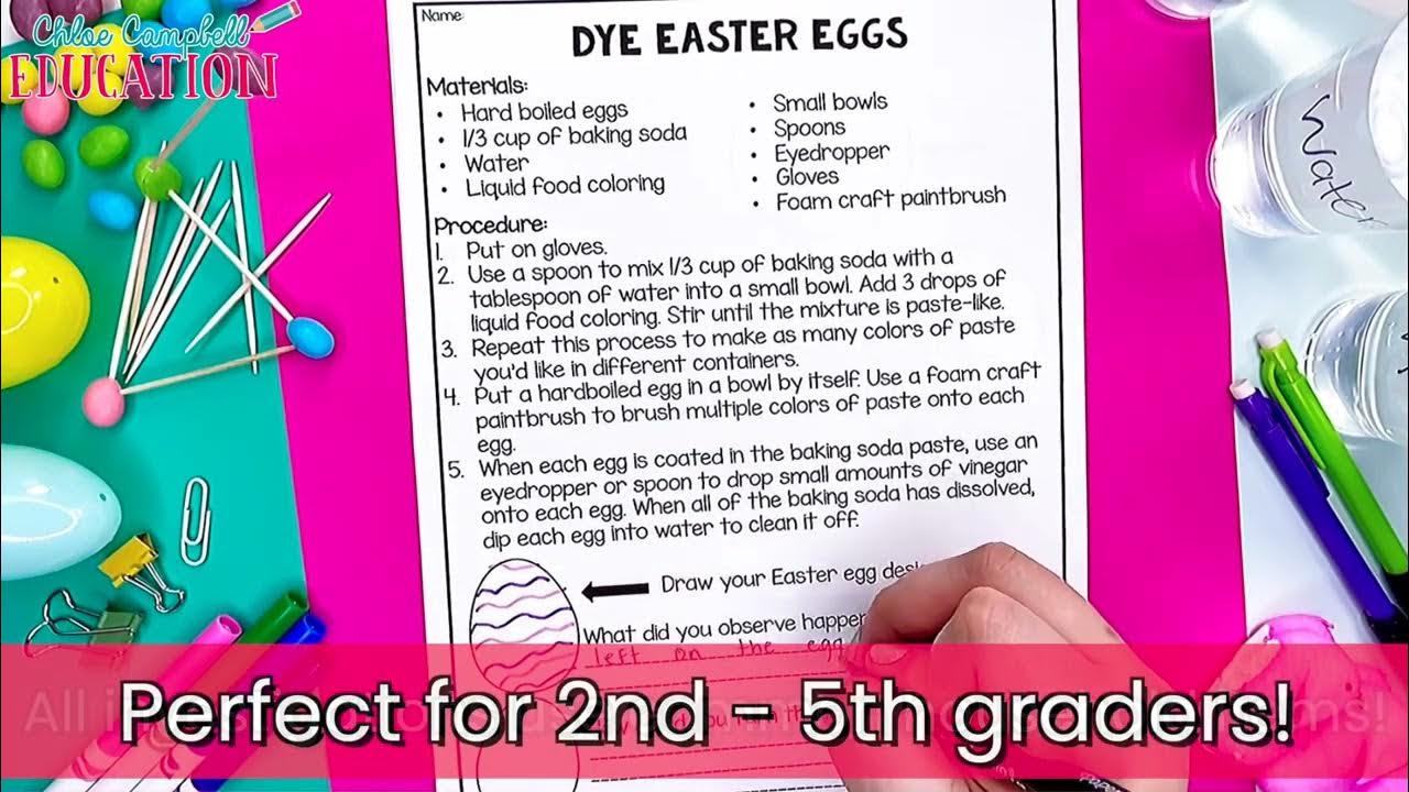 Spring Science Investigations & Experiments | Easter Egg Science ...