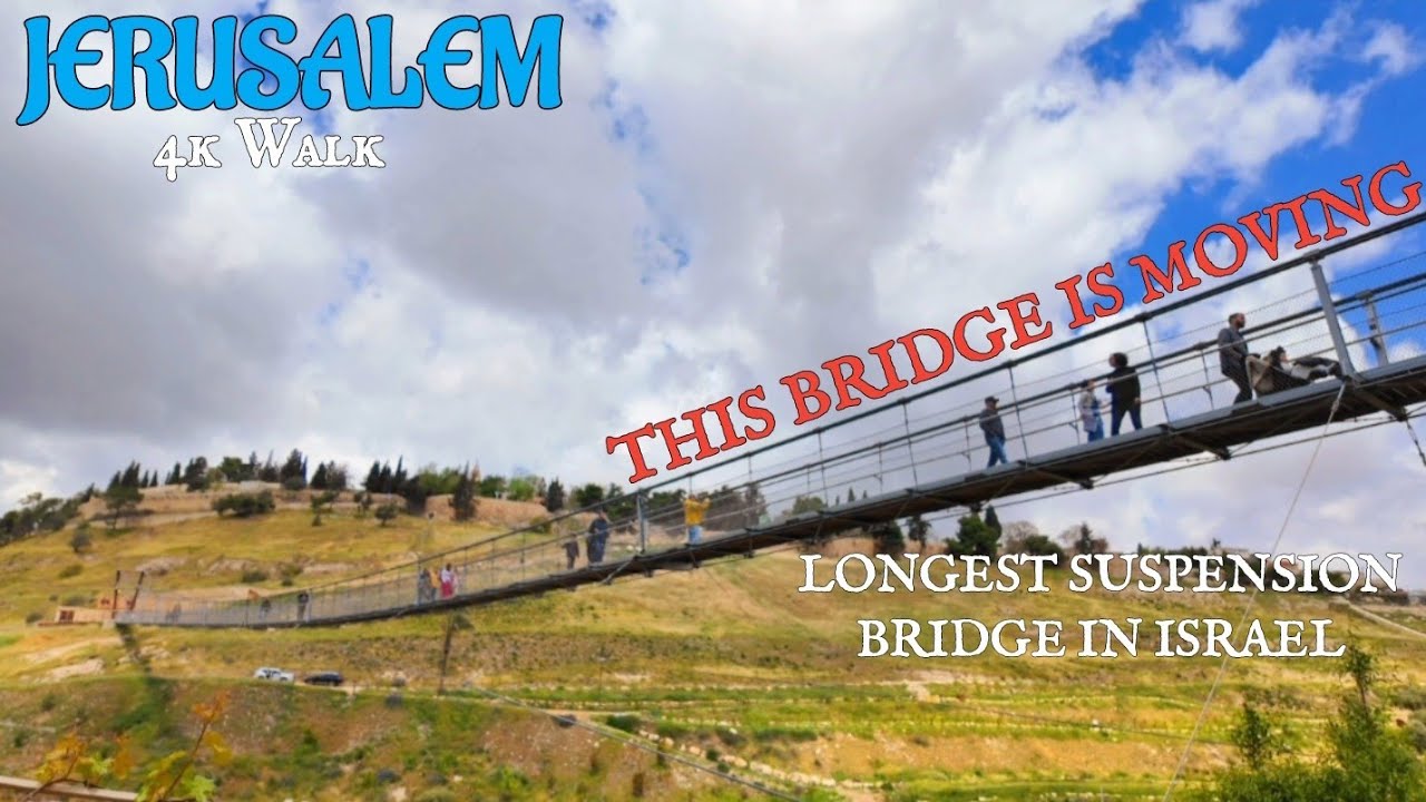 Beautiful Day in Jerusalem Israel. April 2025. Holyland. Hinnom Valley ...