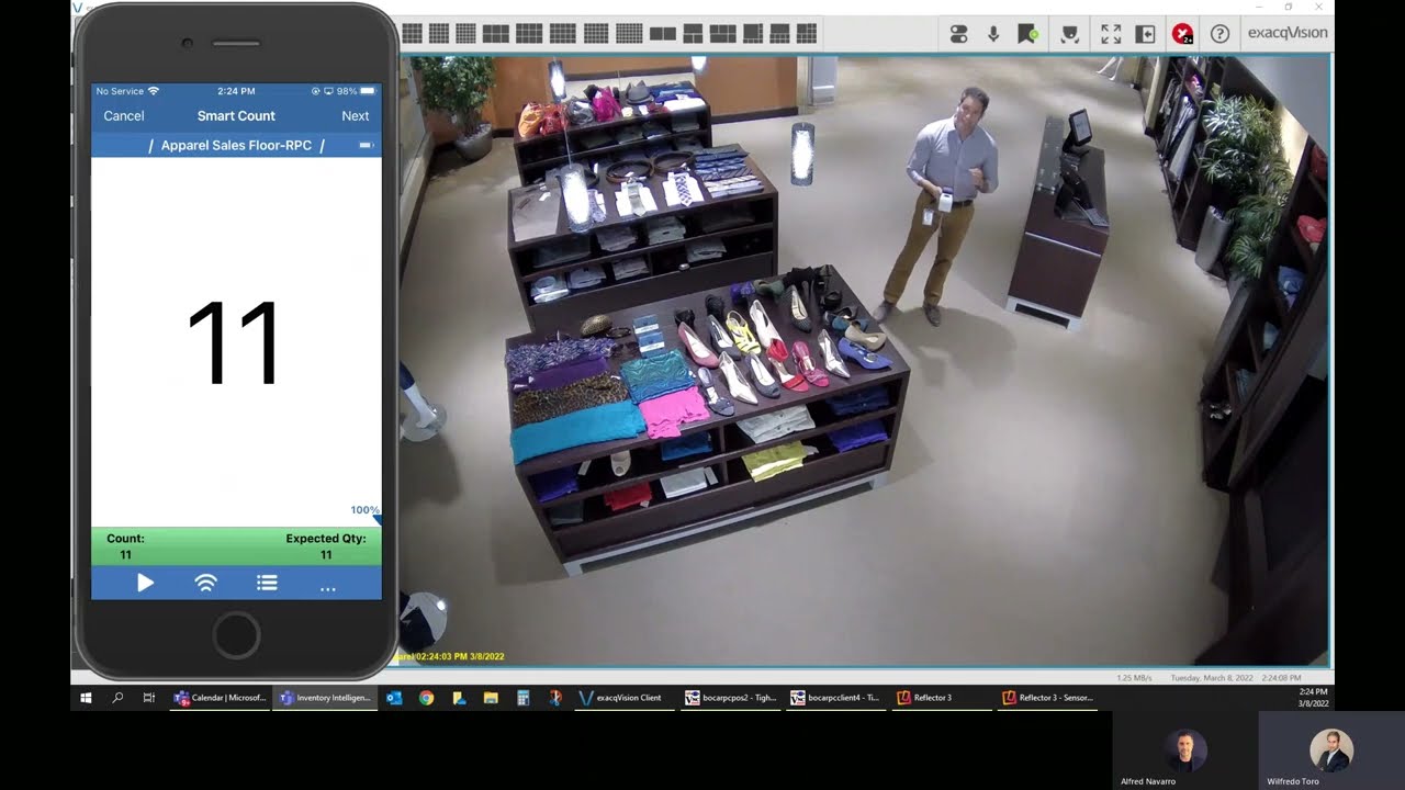 TrueVUE Retail RFID Demo - Cycle Count - YouTube
