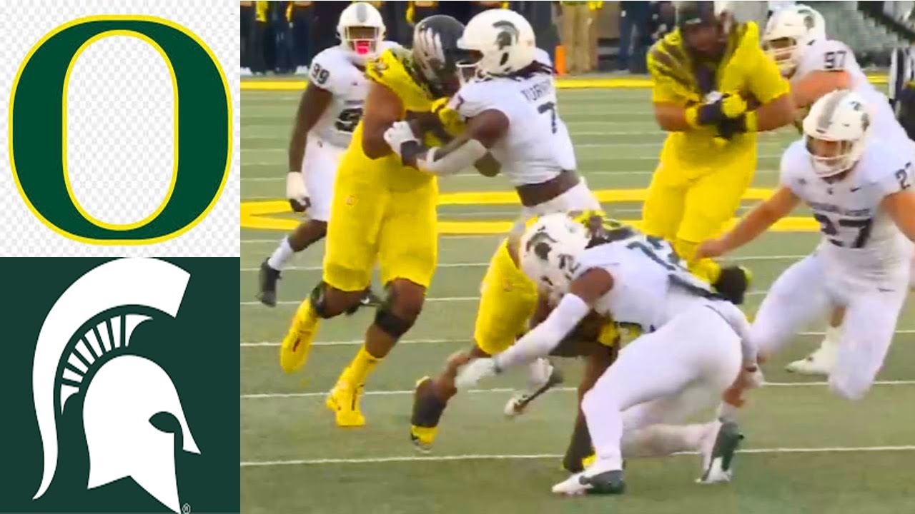 #6 Oregon vs Michigan ST GAME Highlights, Oct 04, 2024 | College ...