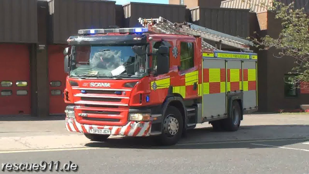 Rescue pump Strathclyde Fire & Rescue - YouTube