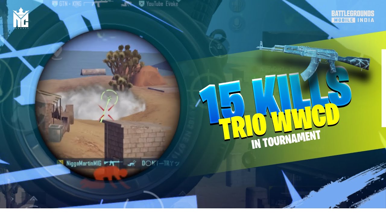 15 KILL TRIO WWCD IN MIRAMAR | HULKOP 10K TOURNY | #badboygamingyt ...