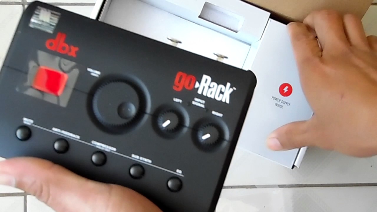 เครื่องเสียงบ้าน ๆ แกะกล่อง go Rack - YouTube