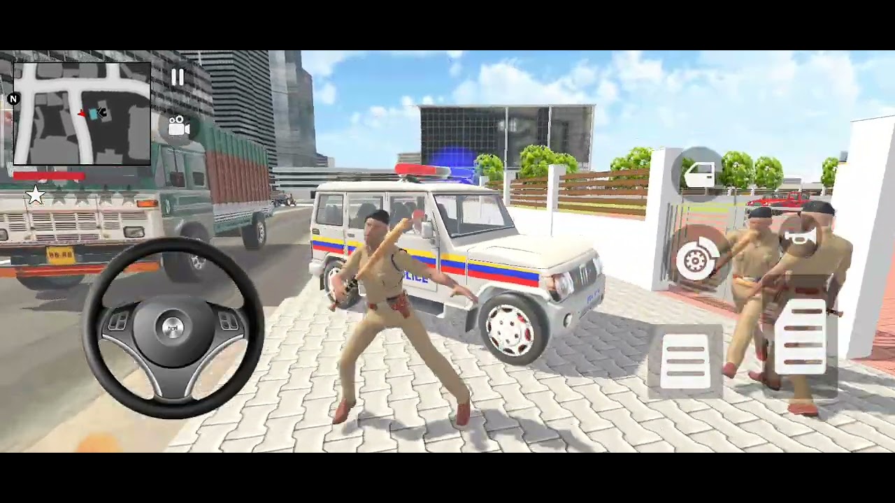 Franklin vs gang police big Fight || Indian Bike 🚲 Driving 3d game ...