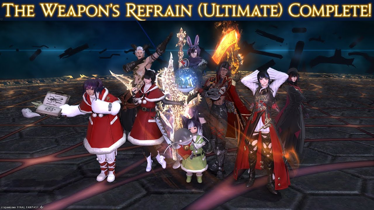 ULTIMATE LEGENDS - The Weapon's Refrain (Ultimate) 1st clear DRK mt DT 7.1 - YouTube