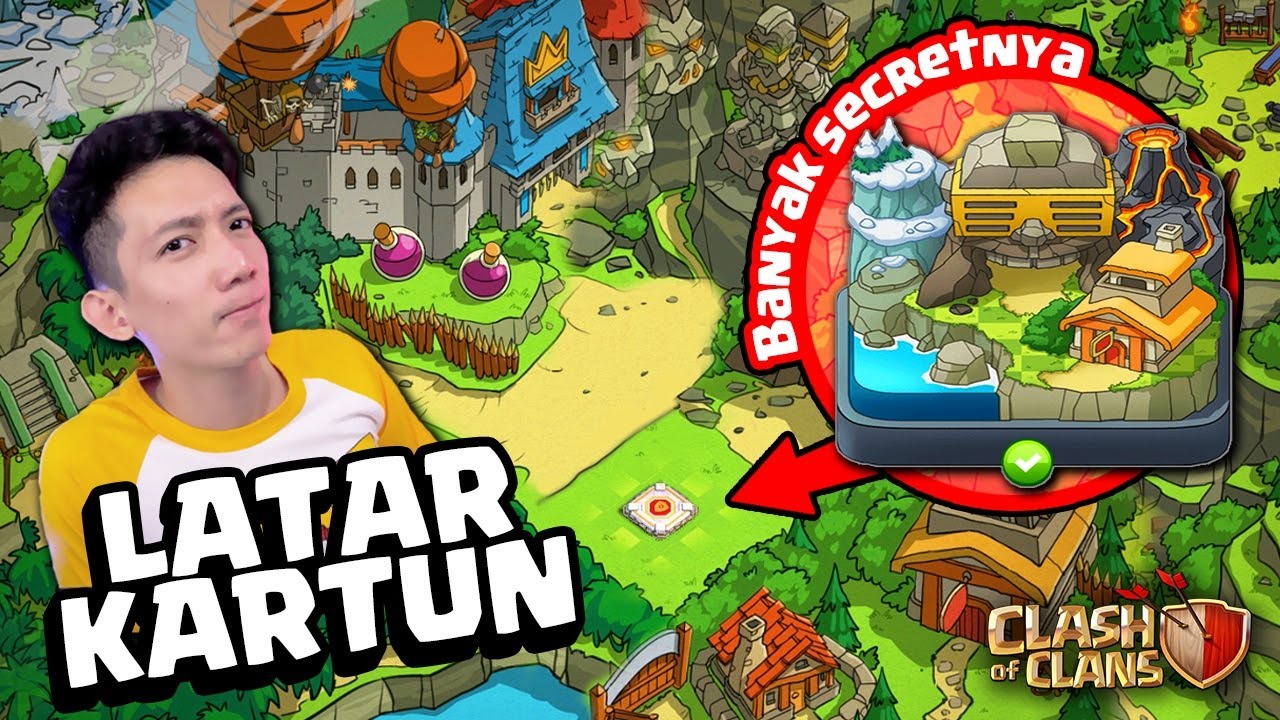 Latar CoC Clash-A-Rama? TERLALU BANYAK RAHASIA DISINI - YouTube