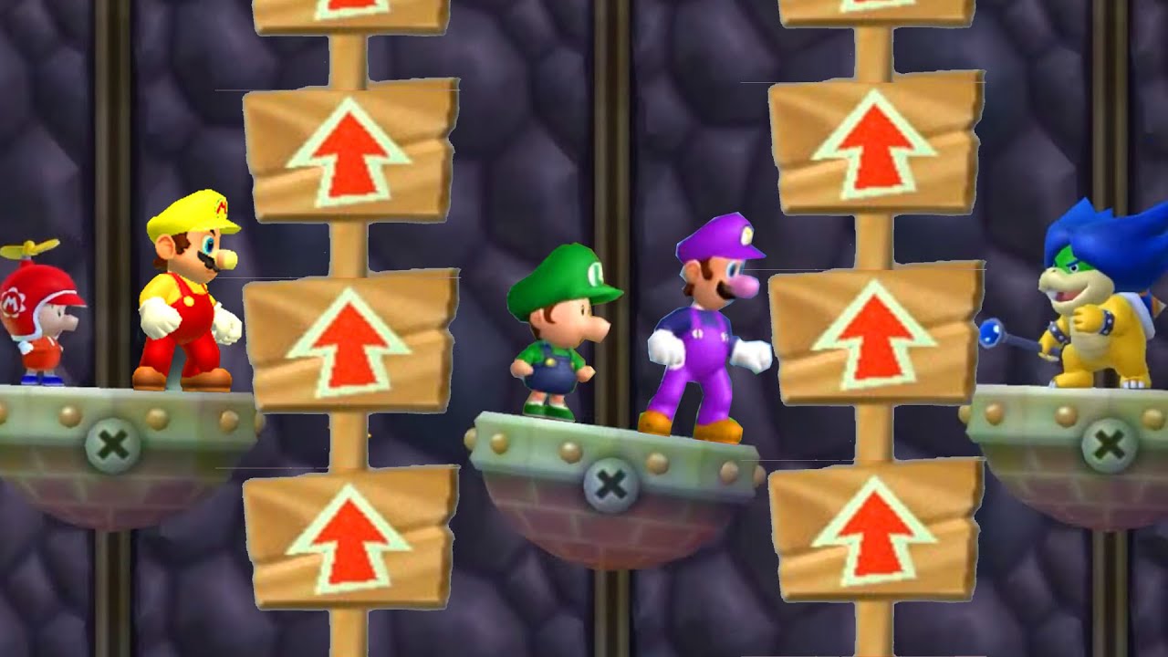 New Super Mario Bros: Generations - (4 Player Co-Op) #22 - YouTube