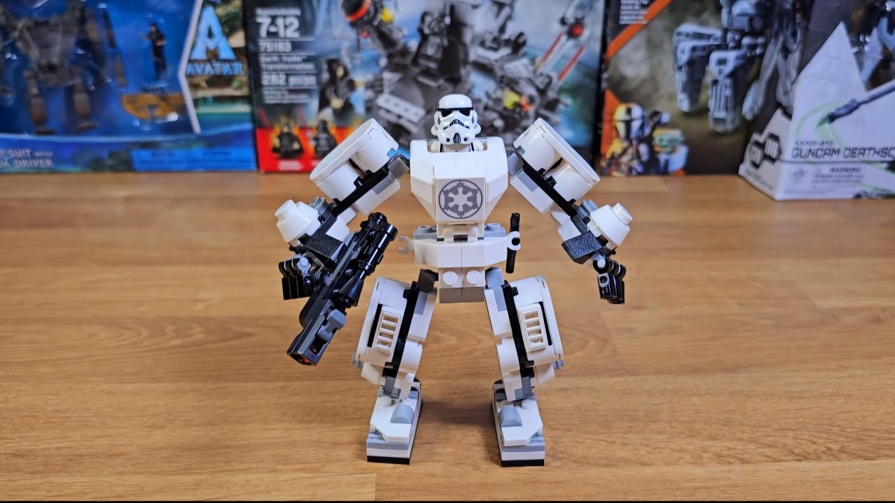Lego Stormtrooper mech review - YouTube