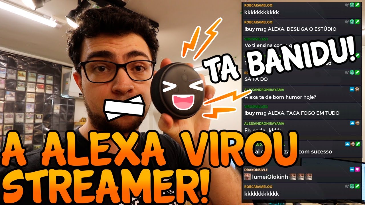 A Alexa virou Streamer - Configurando a Alexa para interagir com o CHAT ...