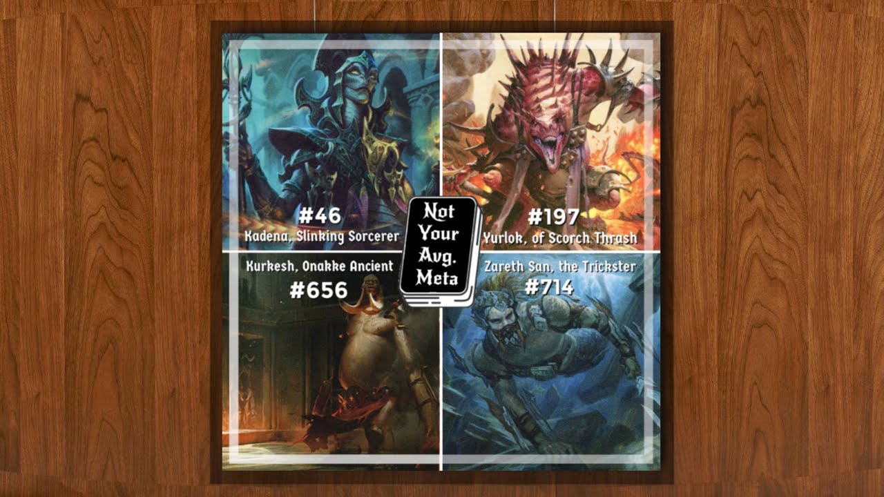 NYAM EP. 7: Kadena vs Yurlok vs Zareth San vs Kurkesh MTG EDH Gameplay ...