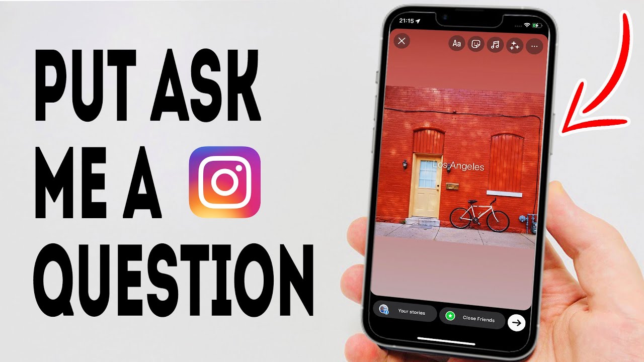 How To Put Ask Me A Question On Instagram Story - Full Guide - YouTube