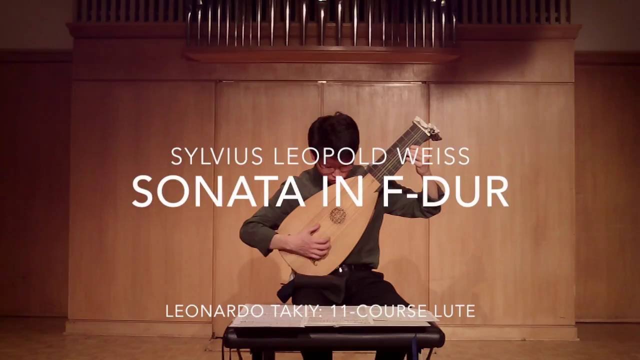 Silvius Leopold Weiss - Sonata in F-Dur - YouTube