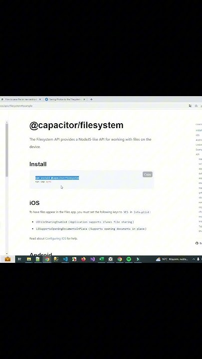 Manejo De Archivos Con Ionic 7 Apps Ionicframework Youtube