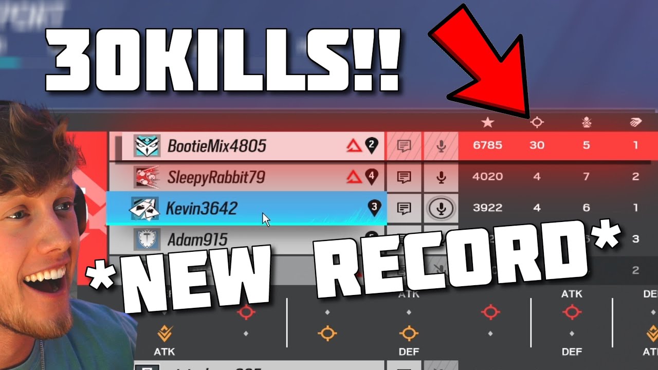 I BEAT RAINBOW SIX SIEGE (30k FRAG RECORD) - YouTube