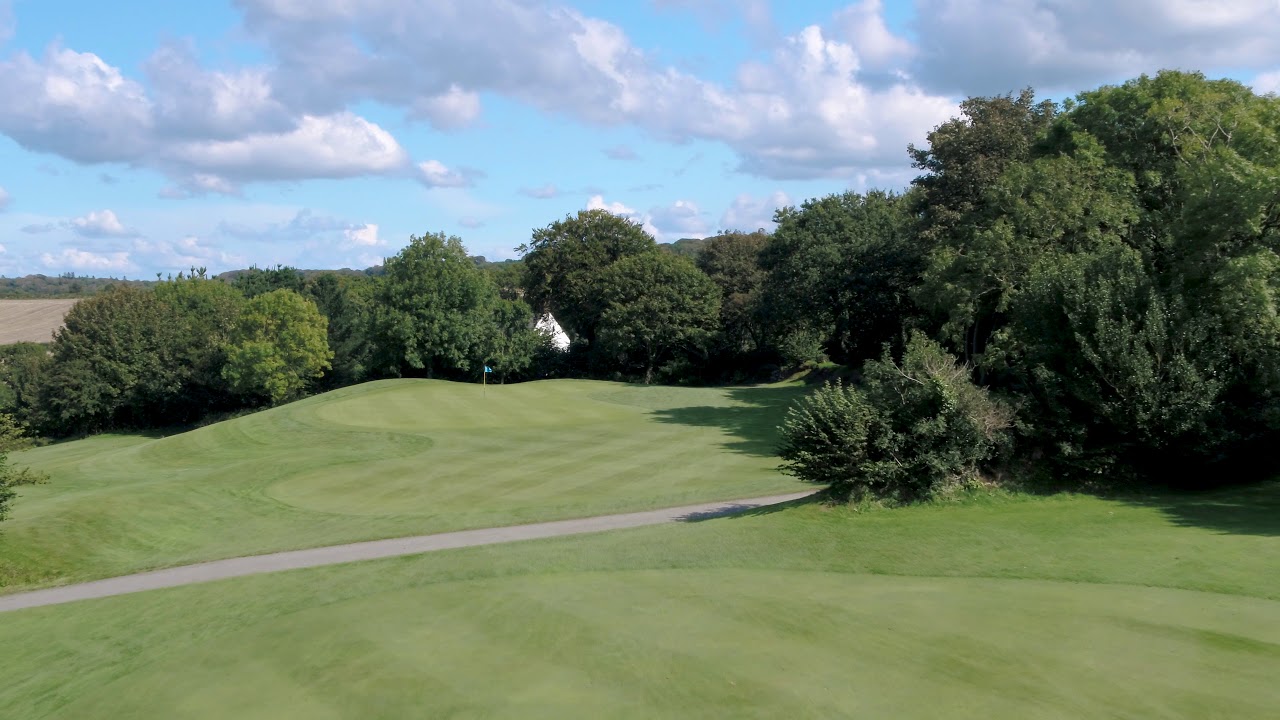 Lanhydrock Hotel and Golf Club Hole 5 - YouTube