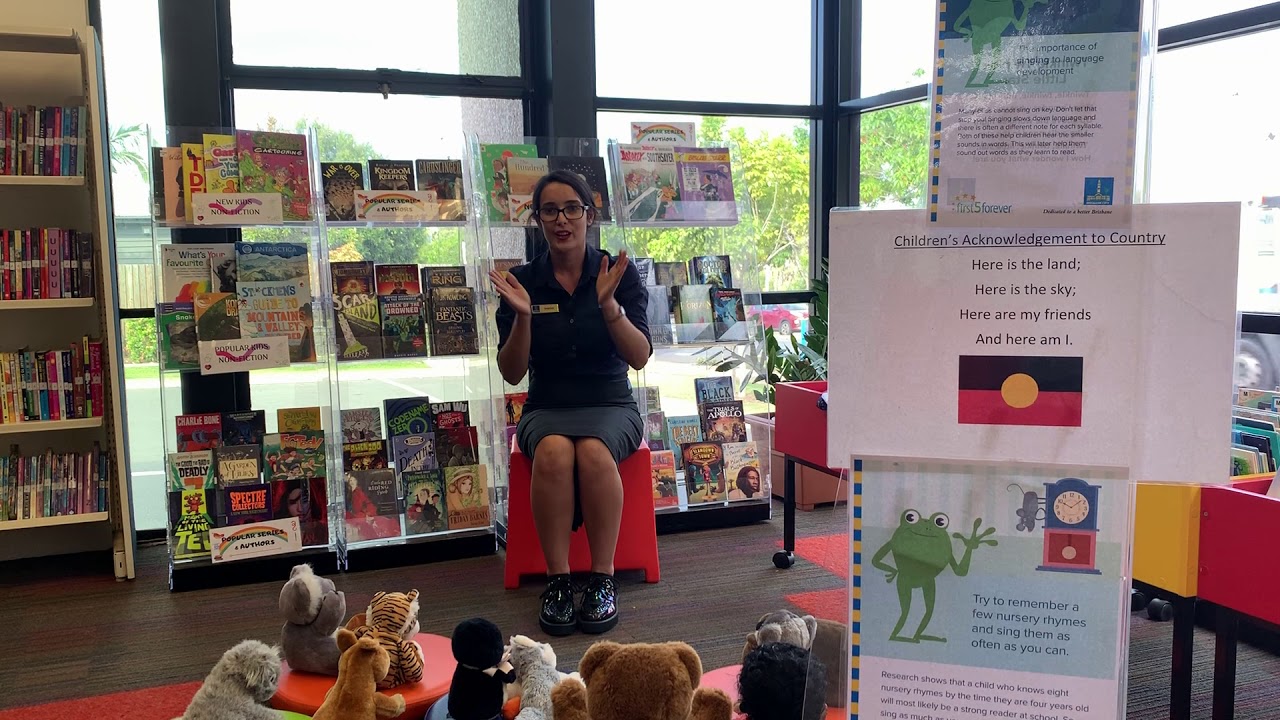Toddler Time with Sarah at Mount Gravatt Library - YouTube